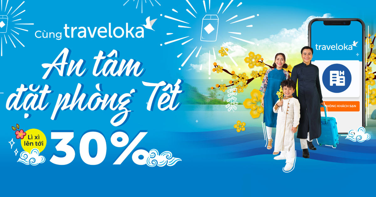 Traveloka | Khách sạn Tết - TenMax ad Tech Lab