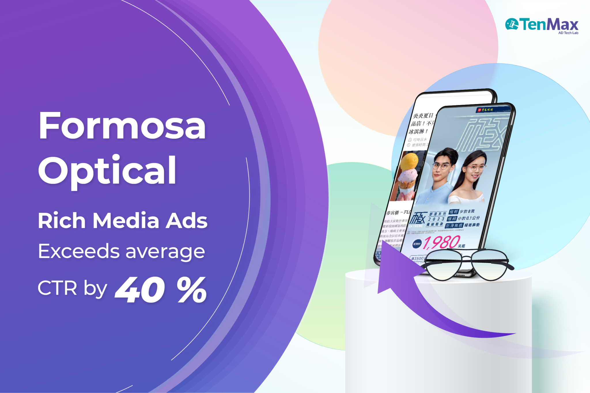 Formosa Optical CTR Exceeds Industry Benchmark by 40% with Creative ...
