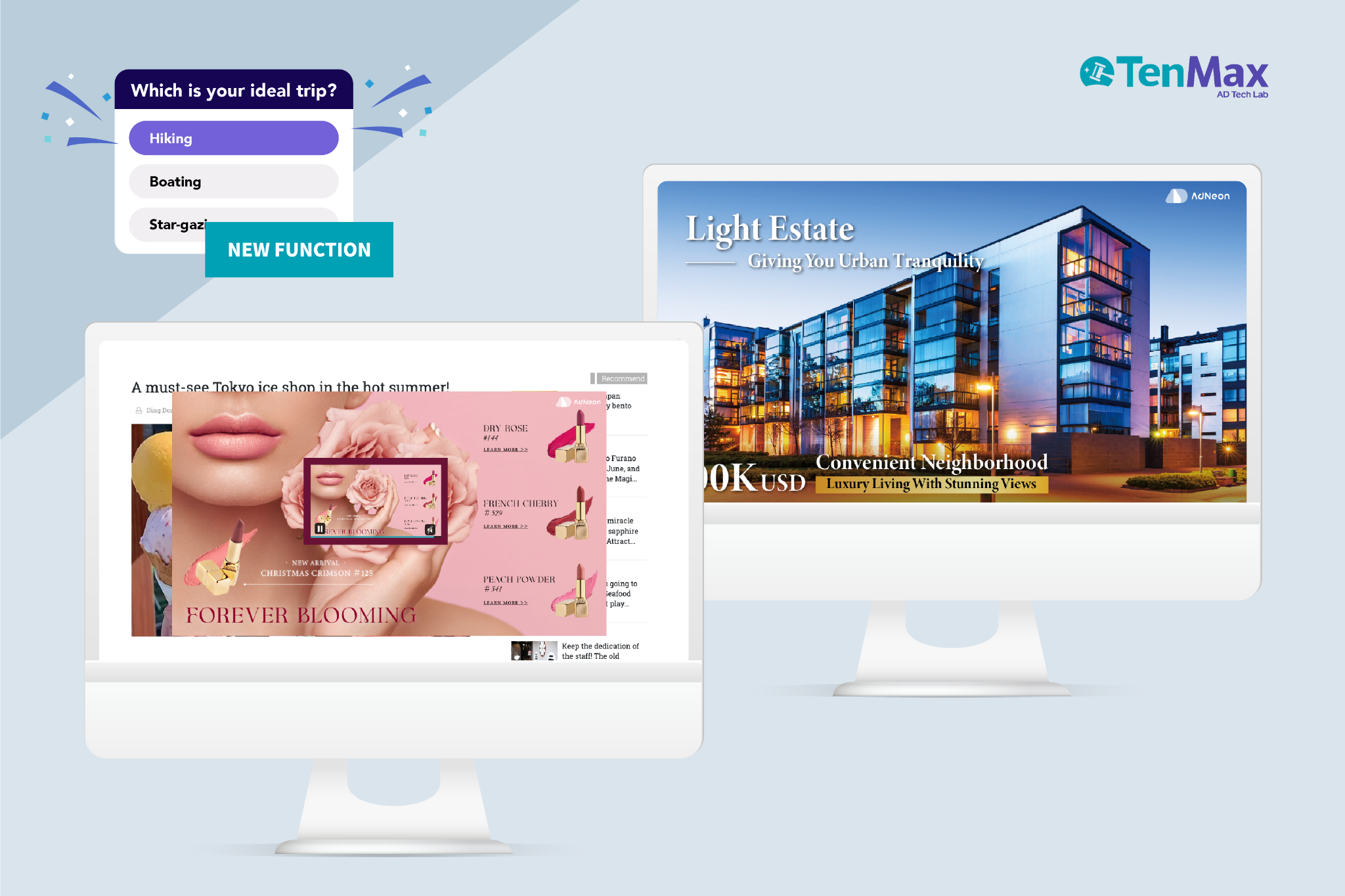 Q1 New layout launched! The "Desktop Site Takeover" captures the ...